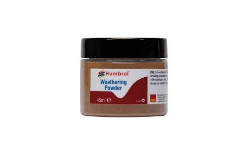 Humbrol AV0018 Weathering Powder - Light Rust
