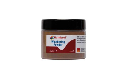 Humbrol AV0019 Weathering Powder - Dark Rust