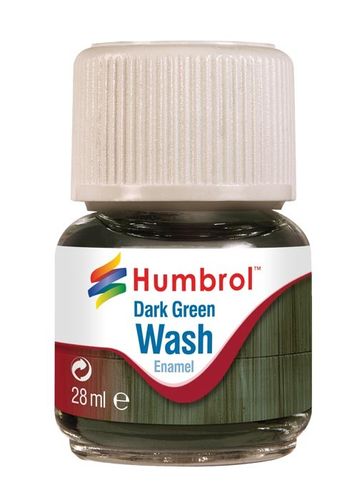 Humbrol AV0203 Dark Green - Wash Enamel