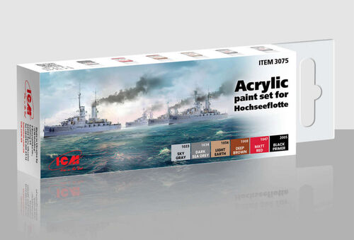 ICM 3075 Kaiser's Steel Fist Paint Set
