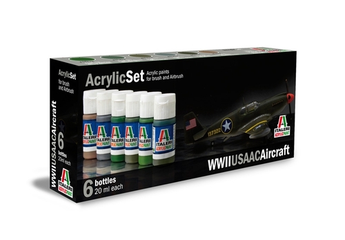 Italeri 438AP USAAC Aircraft (1926-1941) Acrylic Set