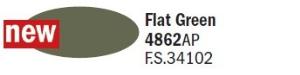 Italeri A4862 Flat Green FS 34102