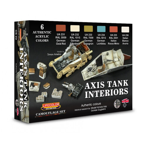 Life Color CS22 - Axis tanks interiors Set