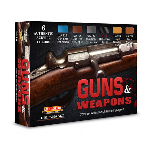 Life Color CS26 - Guns & Weapons Set