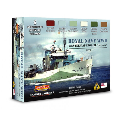 Life Color CS34 - Royal Navy WWII Set 2