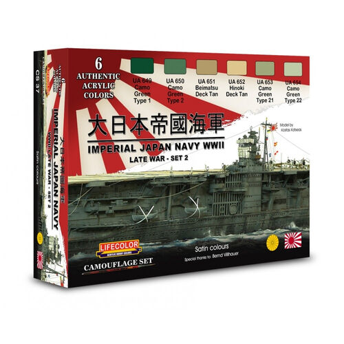 Life Color CS37 - Imperial Japan Navy WWII Set 2