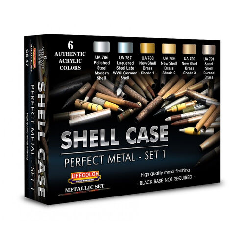 Life Color CS47 - Shell Case Perfect Metal Set 1