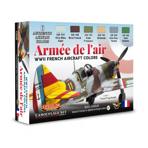 Life Color CS56 - Armee de l'air WWII - French Aircraft Colors