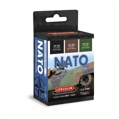 Life Color CT02 NATO Standard Scheme - CAMOUFLAGE SET