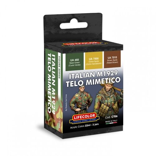 Life Color CT06 Italian M1929 Telo Mimetico - CAMOUFLAGE SET