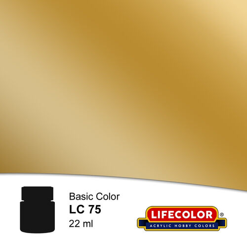 Life Color LC75 - Gold FS 17043 Gloss