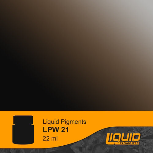 Life Color LPW21 - Smoke Liquid Pigments Washes