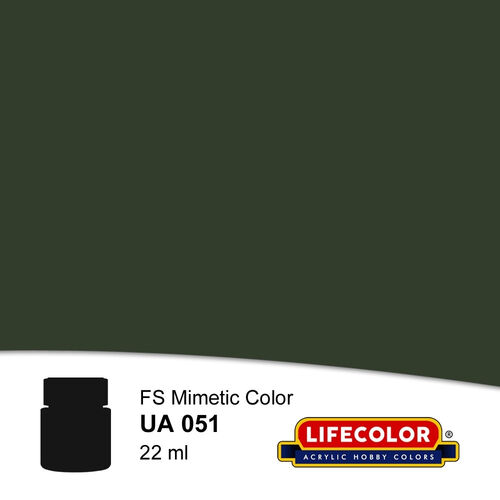 Life Color UA051 - Black Green RLM70 FS34052