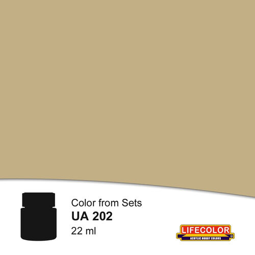 Life Color UA202 - Sandgrau Matt RAL 7027