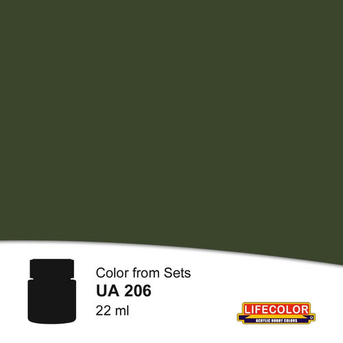 Life Color UA206 - Olivgrun RAL 6003