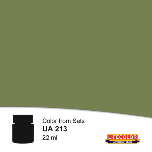 Life Color UA213 - Grigio Verde Chiaro Regio Esercito Matt