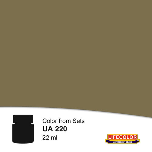Life Color UA220 - Olive Drab 319 Matt