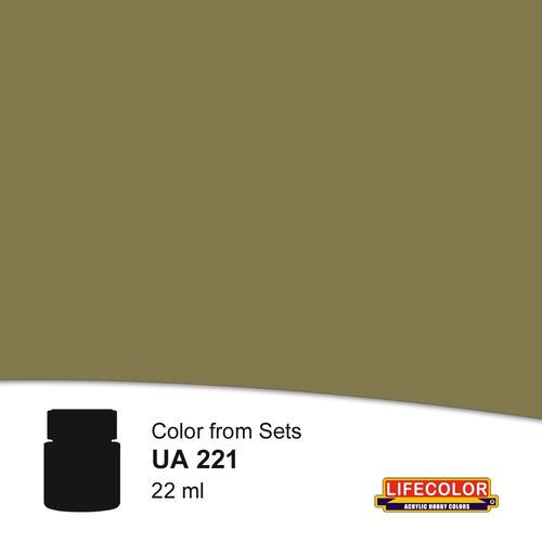 Life Color UA221 - Khaki OD FS34088