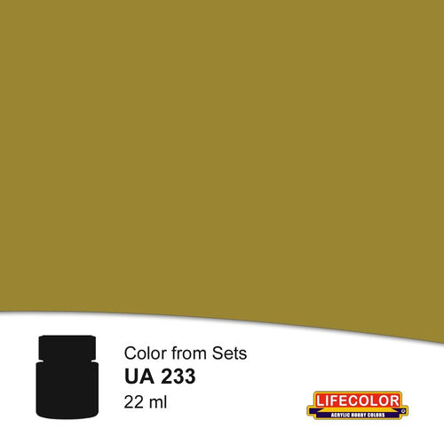 Life Color UA233 - German Graugrün RAL 7009