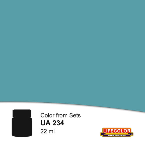 Life Color UA234 - German Lichtblau RAL 5012
