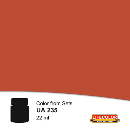 Life Color UA235 - Rosso Minio Italiano RAL 2001