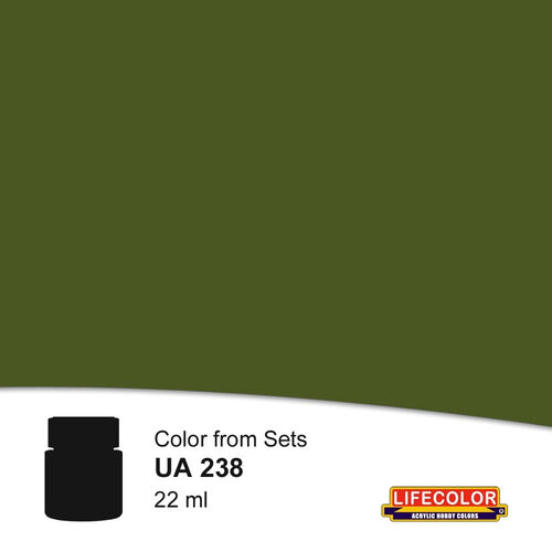 Life Color UA238 - Soviet Armydark Olive Var FS34096