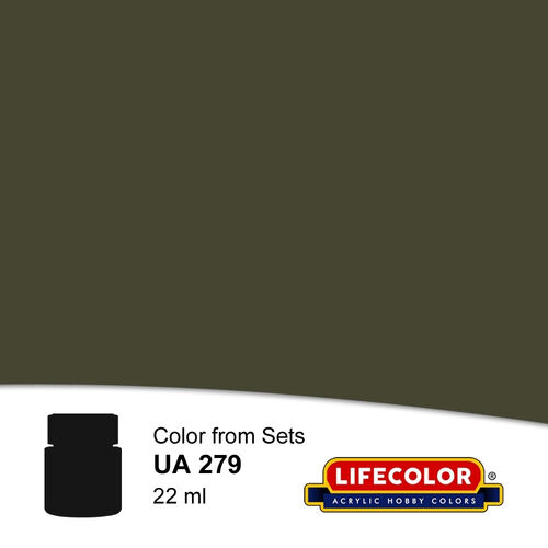 Life Color UA279 - Olive Drab Faded FS24087