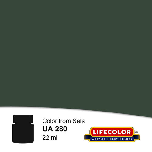 Life Color UA280 - Olive Drab Faded FS14084