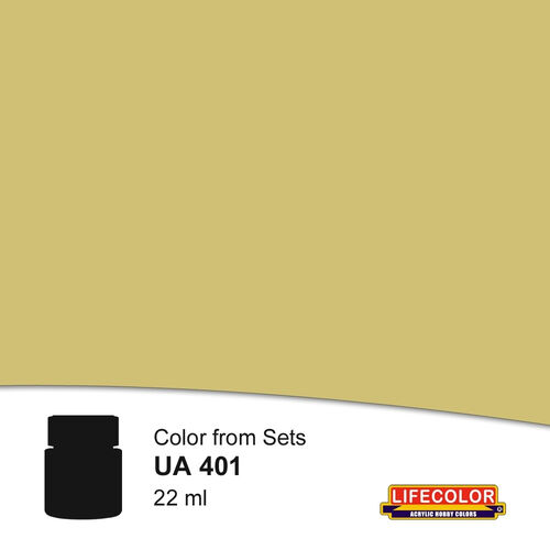 Life Color UA401 - German uniforms Tropical Tan 1