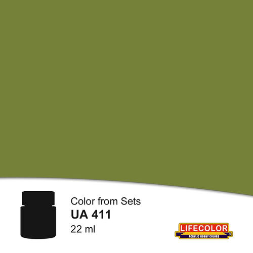 Life Color UA411 - German uniforms Dark Green