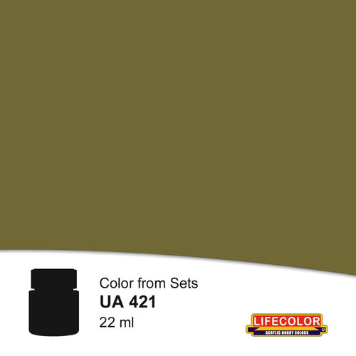Life Color UA421 - US Army Uniforms Olive Drab M 1943