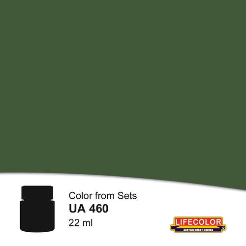 Life Color UA460 - Italian WWI Uniforms Cuoio Verde