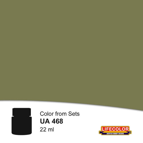 Life Color UA468 - German WWII Waxed Coat M40