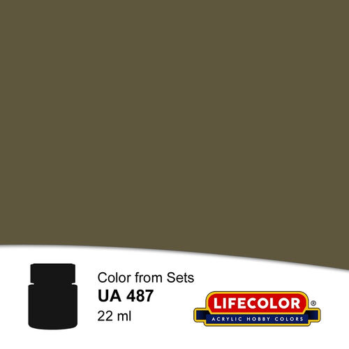 Life Color UA487 - US Army Uniforms M-1956 LCE Matt