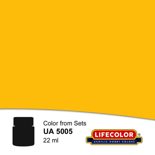 Life Color UA5005 C1 Yellow Matt