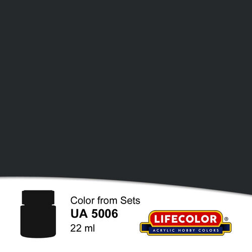 Life Color UA5006 Q1 Blue-Black Matt