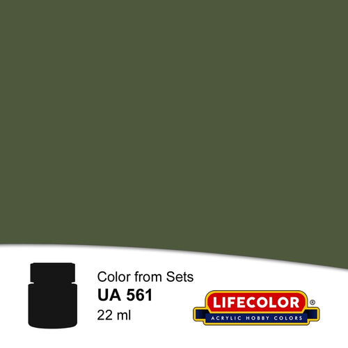 Life Color UA561 - Medium Green FS34102 Satin finish