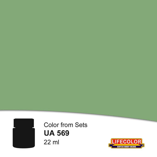 Life Color UA569 - WWI German Light Green