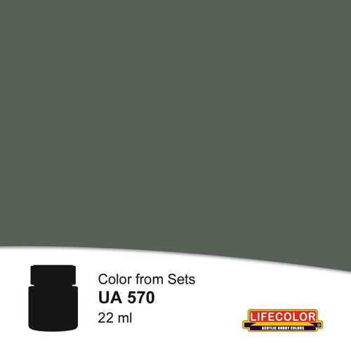 Life Color UA570 - WWI German Dark Green