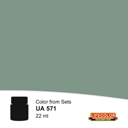 Life Color UA571 - WWI German Light Grey Green