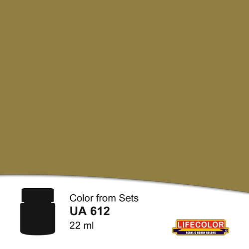 Life Color UA612 - U-Bootwaffe Teerfirnis Tf 99 Faded