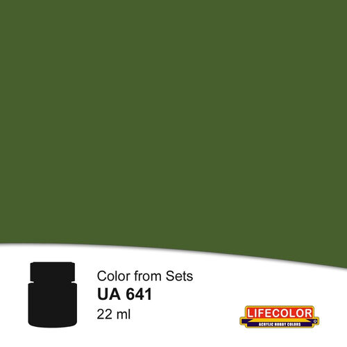 Life Color UA641 - Royal Navy WWII W.A. Semtex Green