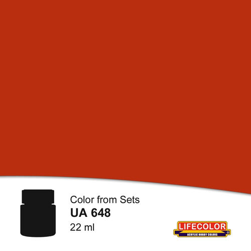 Life Color UA648 - Imperial Japanese Navy Antifouling Hull Red