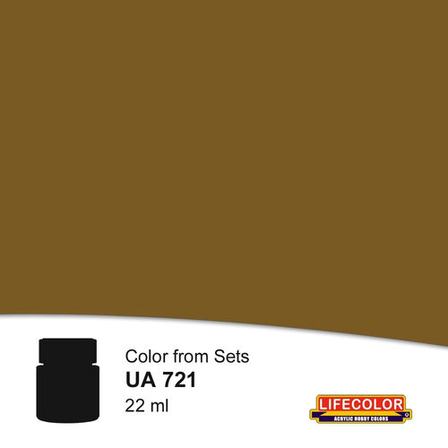 Life Color UA721 - Rail Sleeper Grime