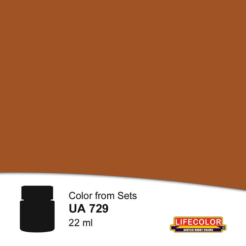 Life Color UA729 - Dark Wooden Stock