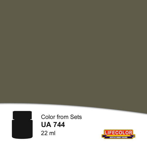 Life Color UA744 - Middle East Asphalt