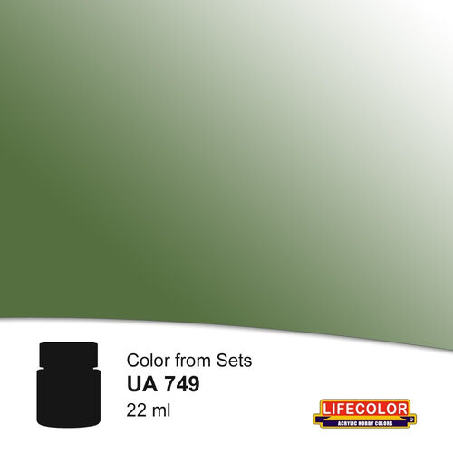 Life Color UA749 - Vegetable Origin Damp Green