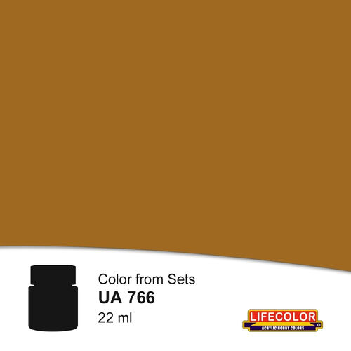Life Color UA766 - Leather Yellow-Ochre Tone