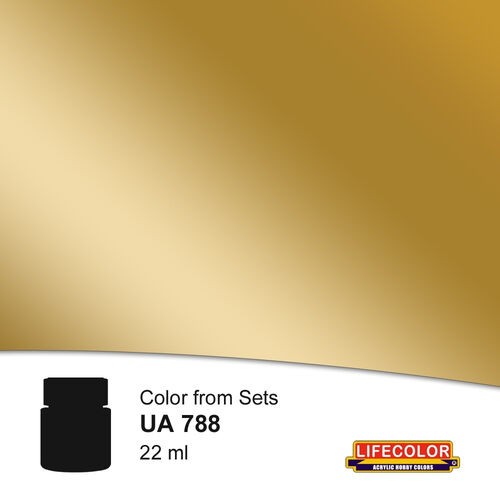 Life Color UA788 - New Shell Brass Shade 1