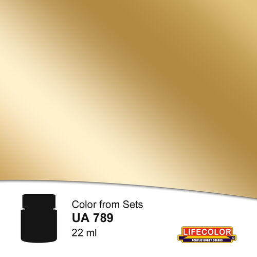 Life Color UA789 - New Shell Brass Shade 2